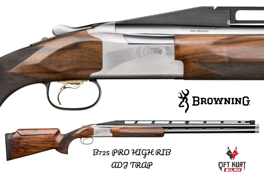 BROWNING B725 PRO HIGH RIB ADJ TRAP TÜFEĞİ